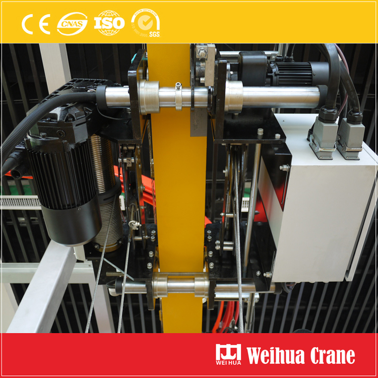 European-style Low Headroom Wire Rope Hoist - Grue de weihua