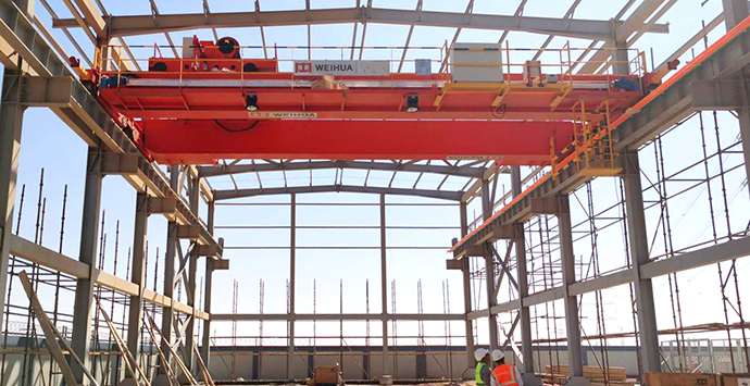 20 + 5 Ton EOT Crane for Copper Refinery Operation - Žeriav Weihua